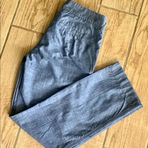 J. Crew | Jeans | J Crew Chambray Ankle Pants | Poshmark